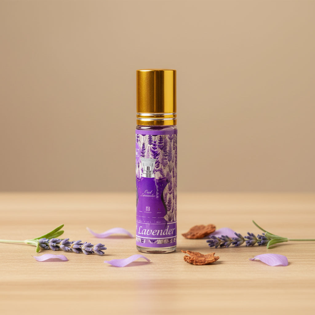 Baba Attarwala OUD LAVENDER Roll On Attar (6 ml) – aavyaa